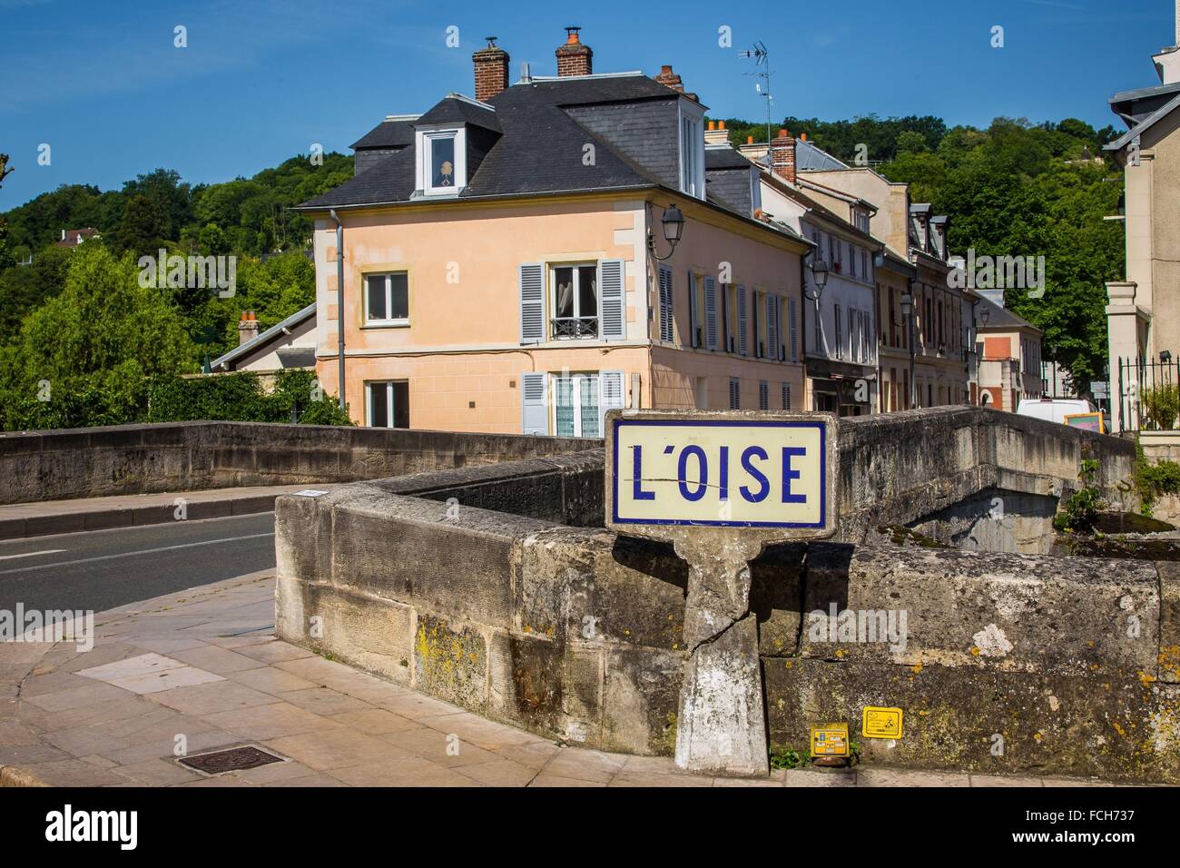 ILLUSTRATION OF VAL D'OISE (95) ILE DE FRANCE, FRANCE Stock Photo - Alamy