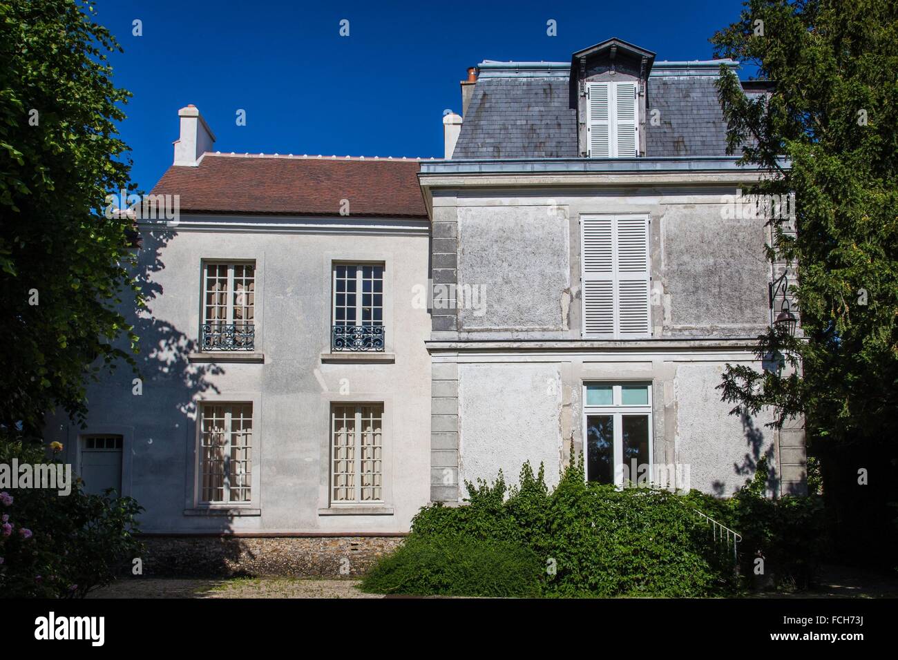 ILLUSTRATION OF THE YVELINES (78), ILE DE FRANCE, FRANCE Stock Photo ...