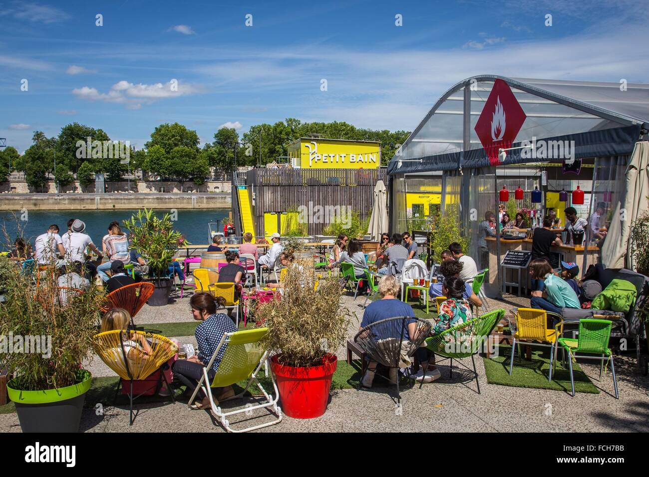 ILLUSTRATION OF THE CITY OF PARIS (75), ILE DE FRANCE, FRANCE Stock ...