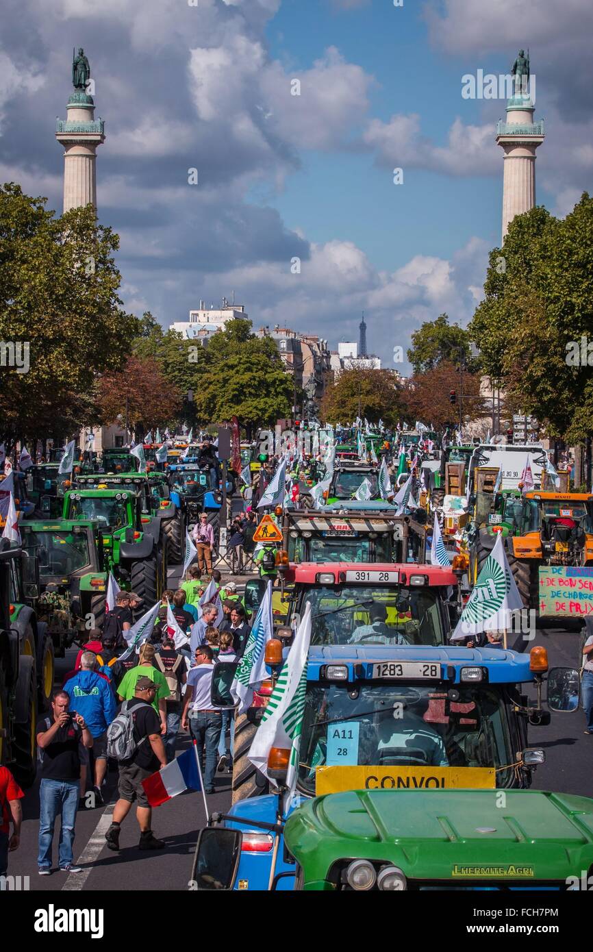 France demonstrations hi-res stock photography and images - Alamy