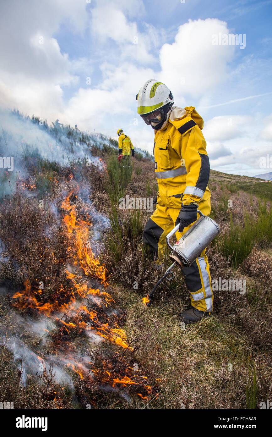 TACTICAL FIRE, FIREFIGHTERS Stock Photo - Alamy