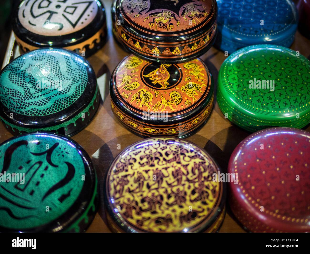 Bagan lacquerware hi-res stock photography and images - Alamy