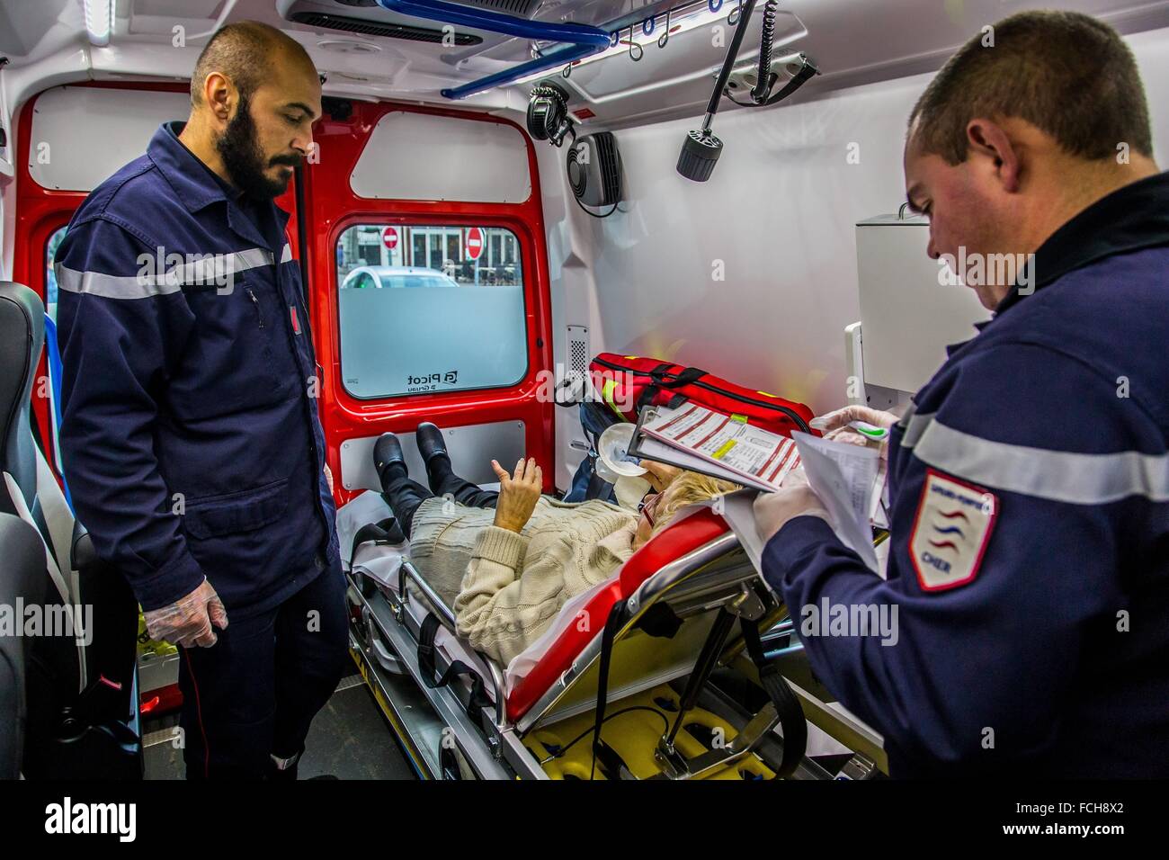 FIRE DEPARTMENT OPERATION Stock Photo - Alamy