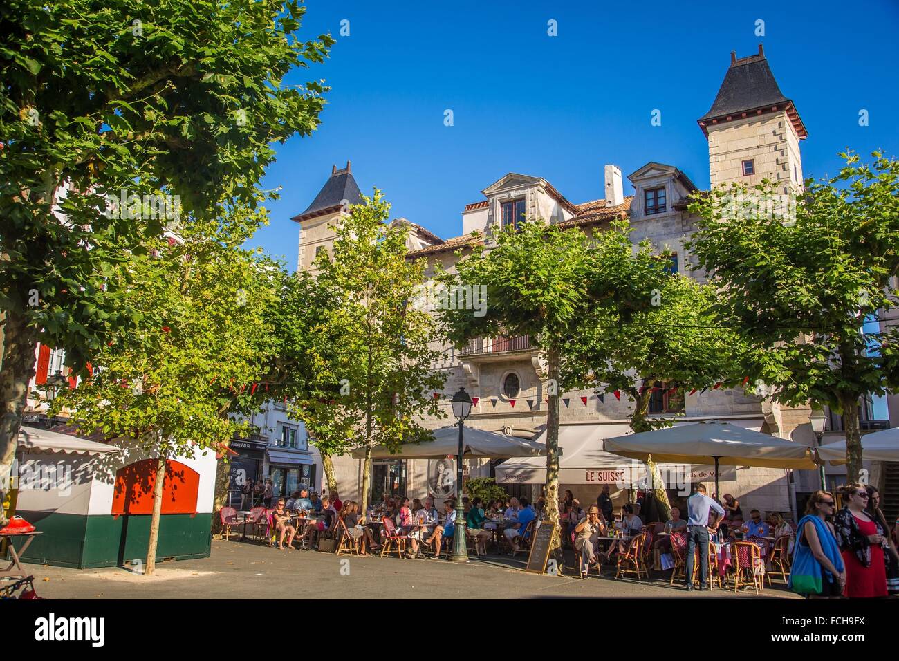 ILLUSTRATION BASQUE COUNTRY, (64) PYRENEES-ATLANTIQUES, AQUITAINE ...