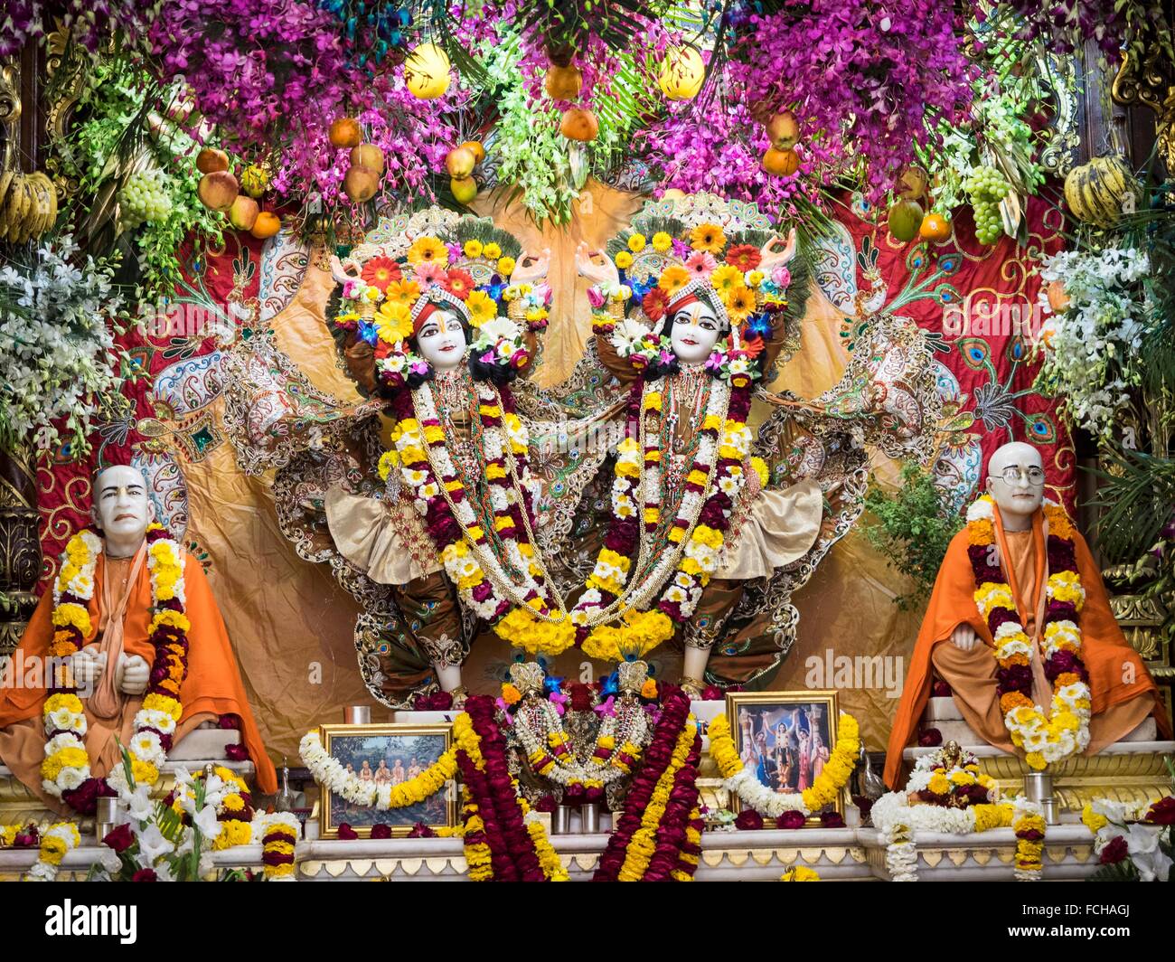 Vrindavan, krishna hi-res stock photography and images - Alamy