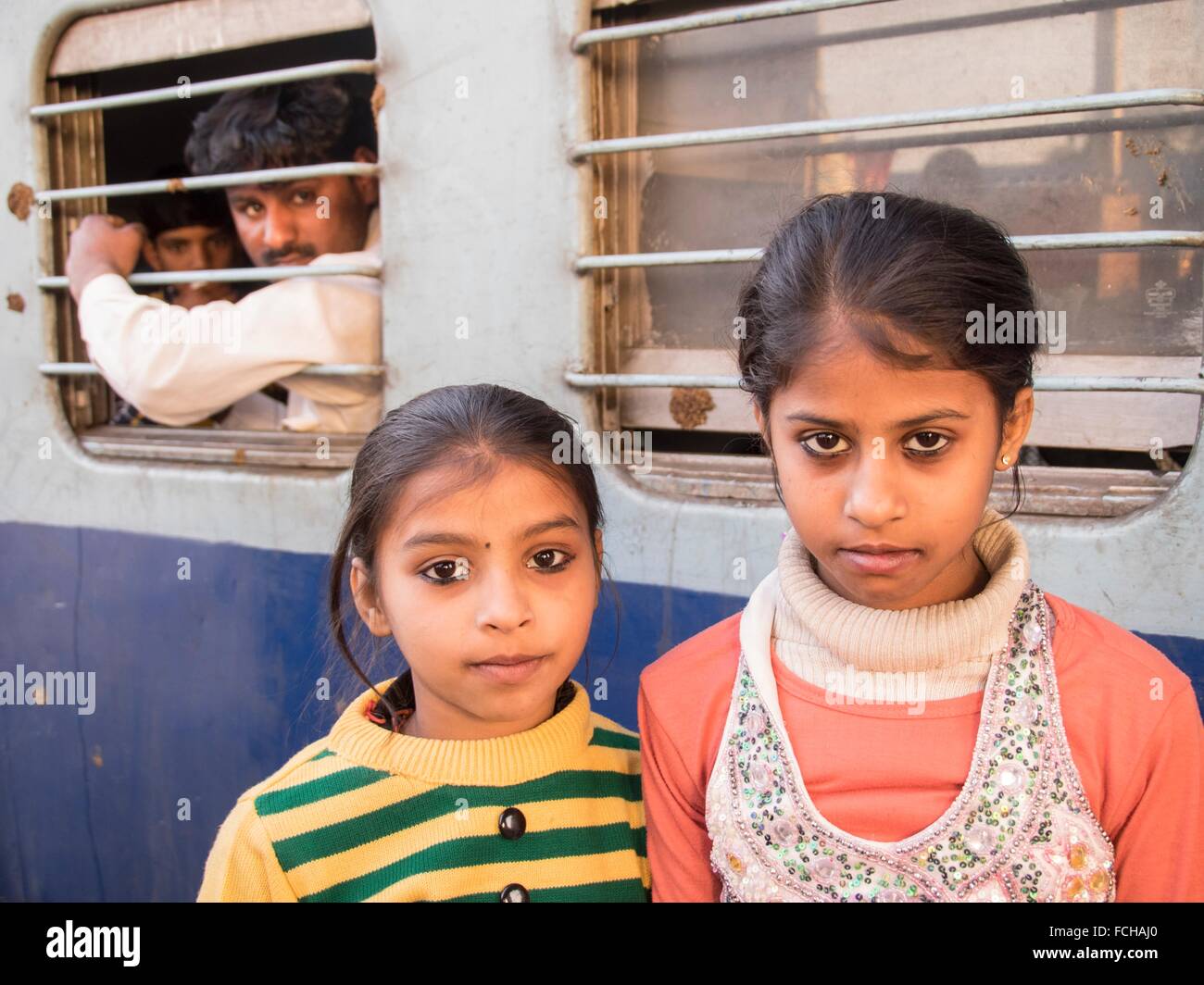 India girl train hi-res stock photography and images - Alamy