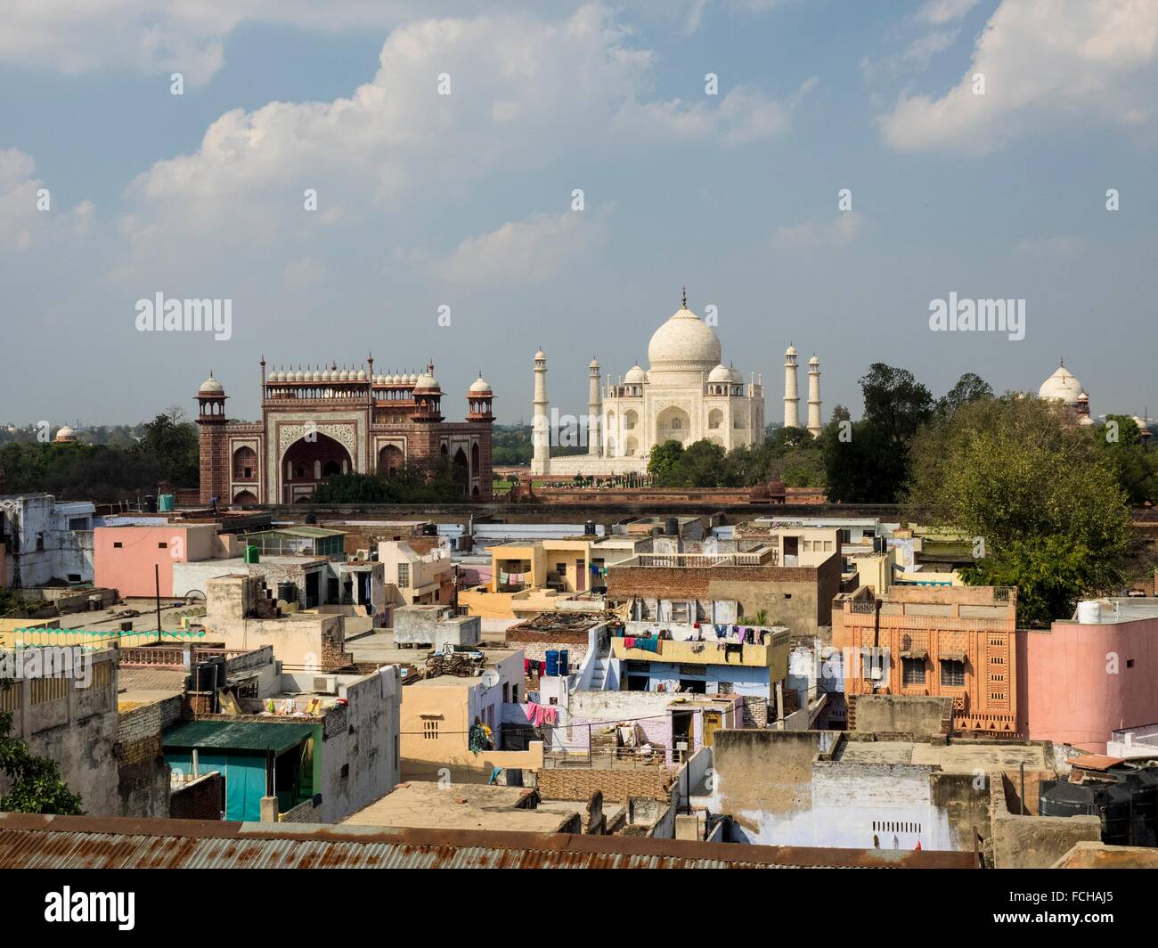 Agra skyline hi-res stock photography and images - Alamy