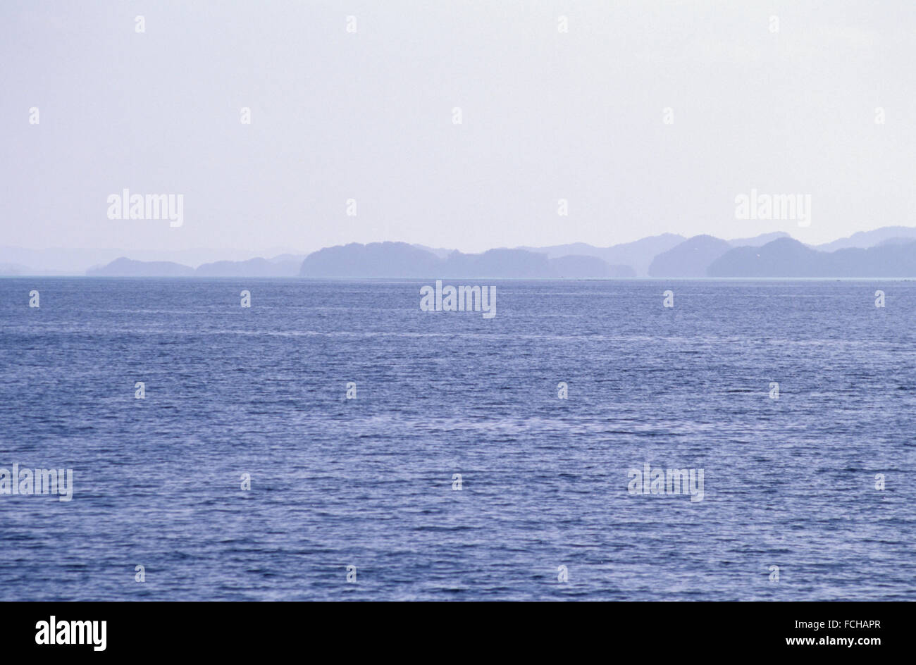 Ocean and island views of Palau Islands Stock Photo - Alamy