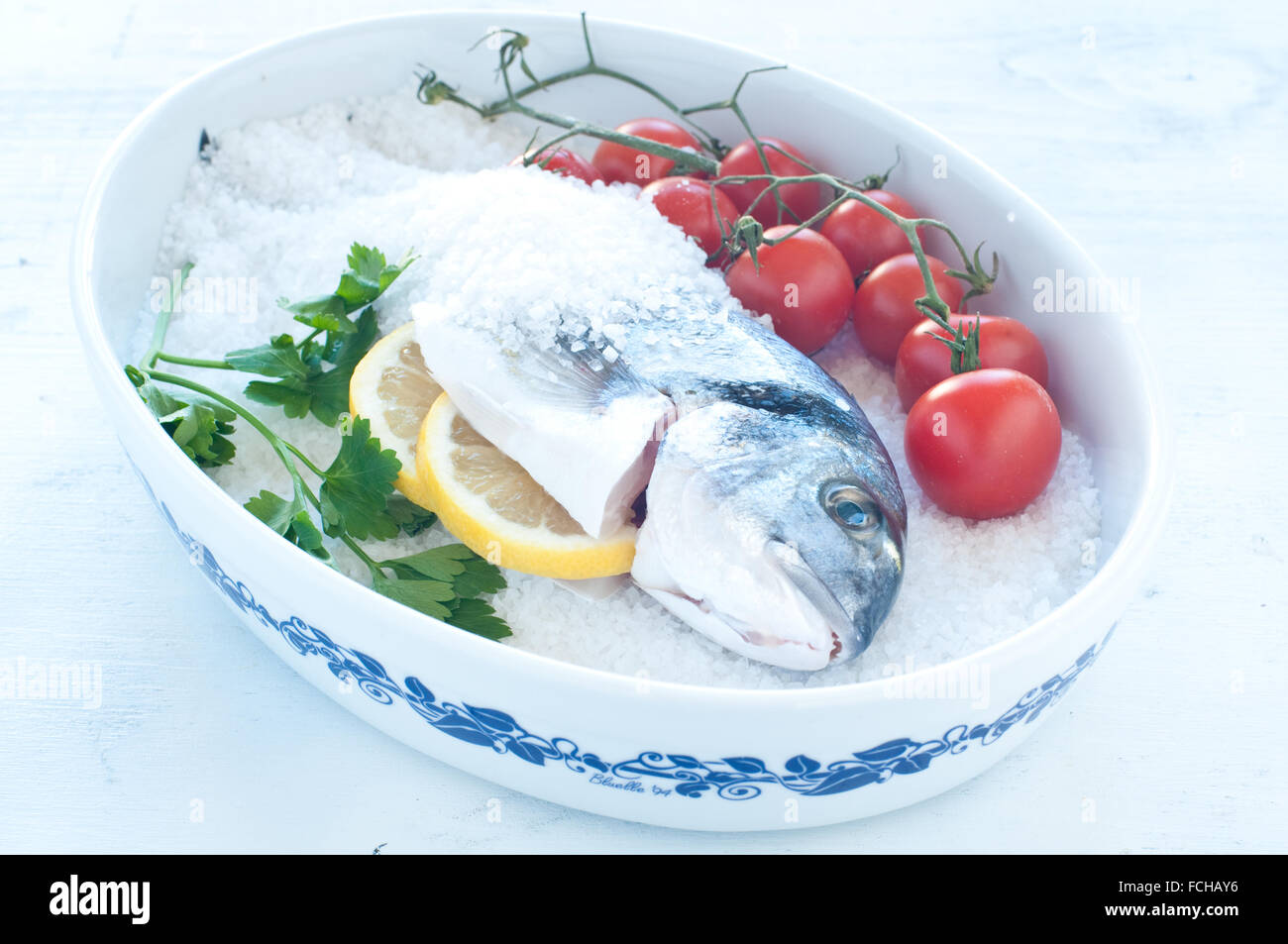 Cooked in salt hi-res stock photography and images - Alamy