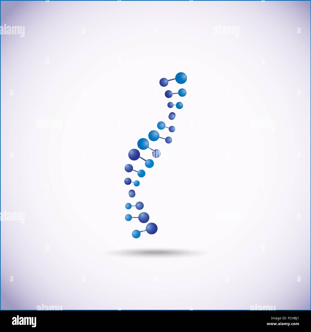DNA and molecule symbols Stock Vector Image & Art - Alamy