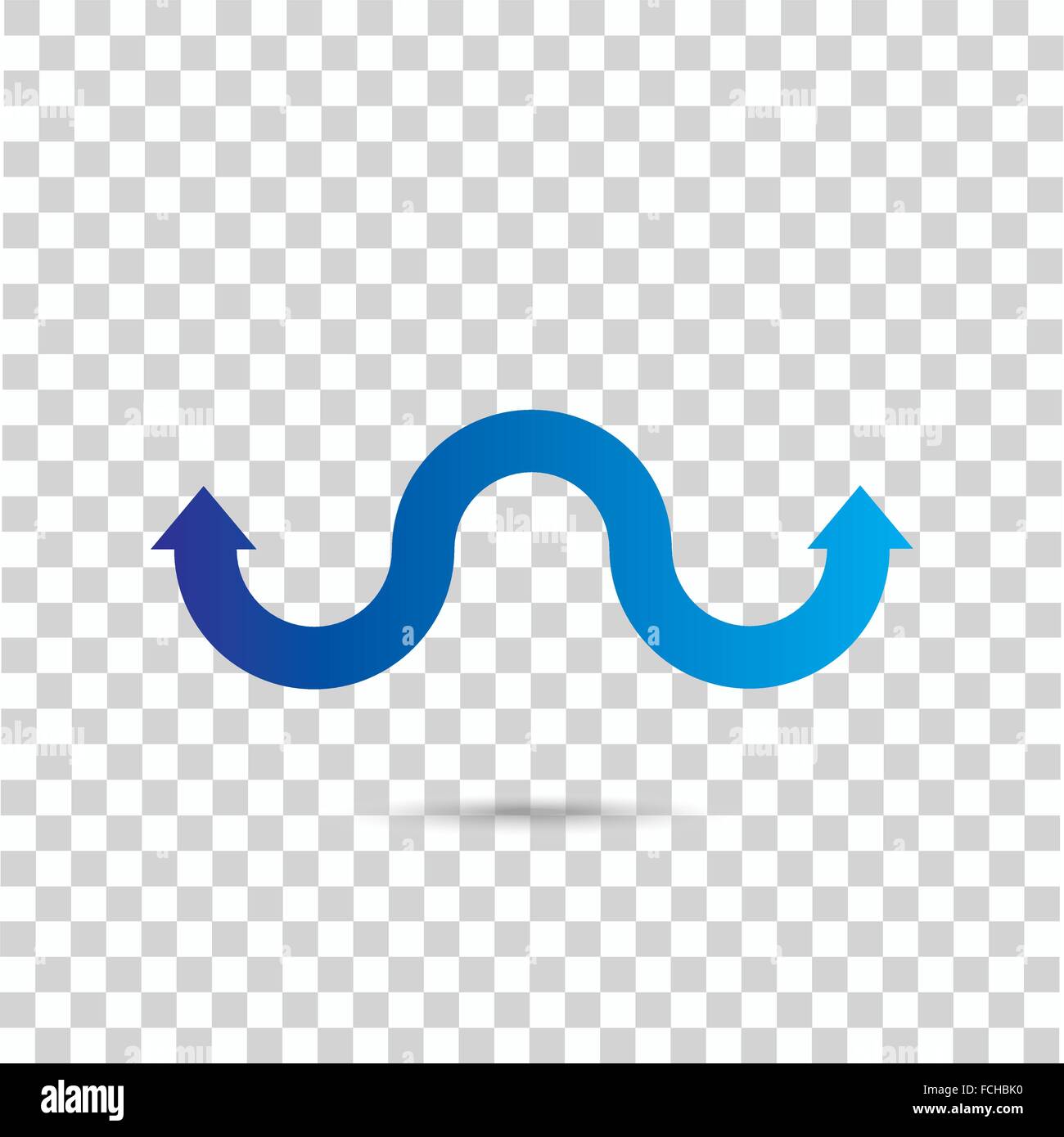 Abstract blue icon Stock Vector Image & Art - Alamy