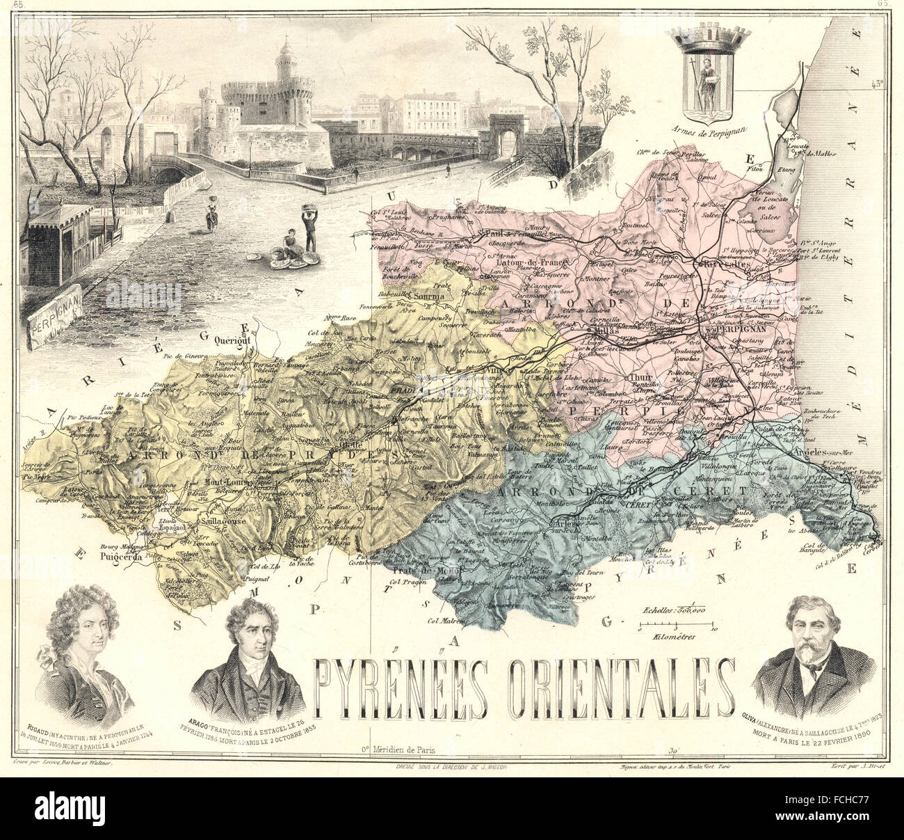 Map Perpignan France High Resolution Stock Photography and Images - Alamy