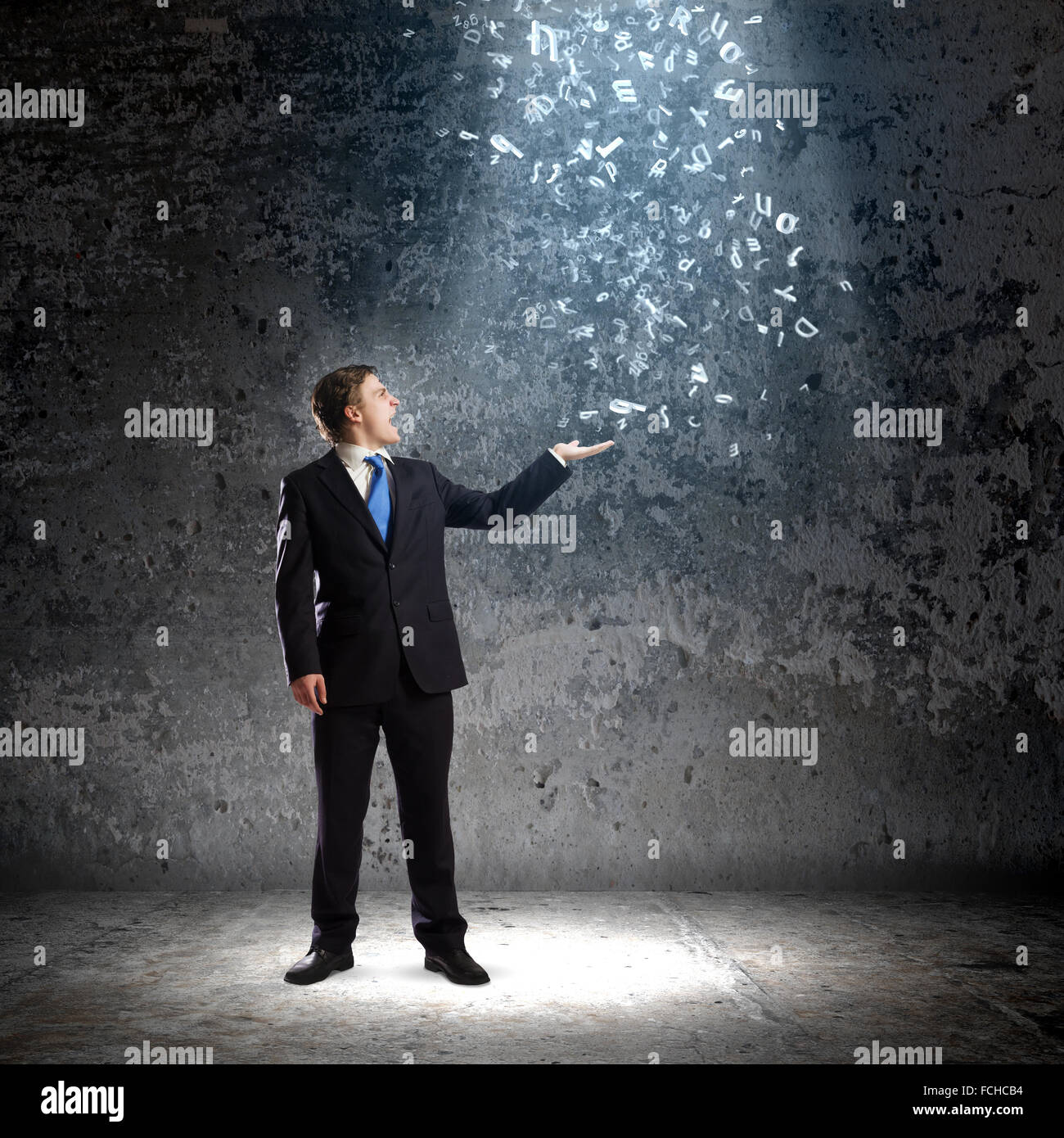 Falling letters hi-res stock photography and images - Alamy