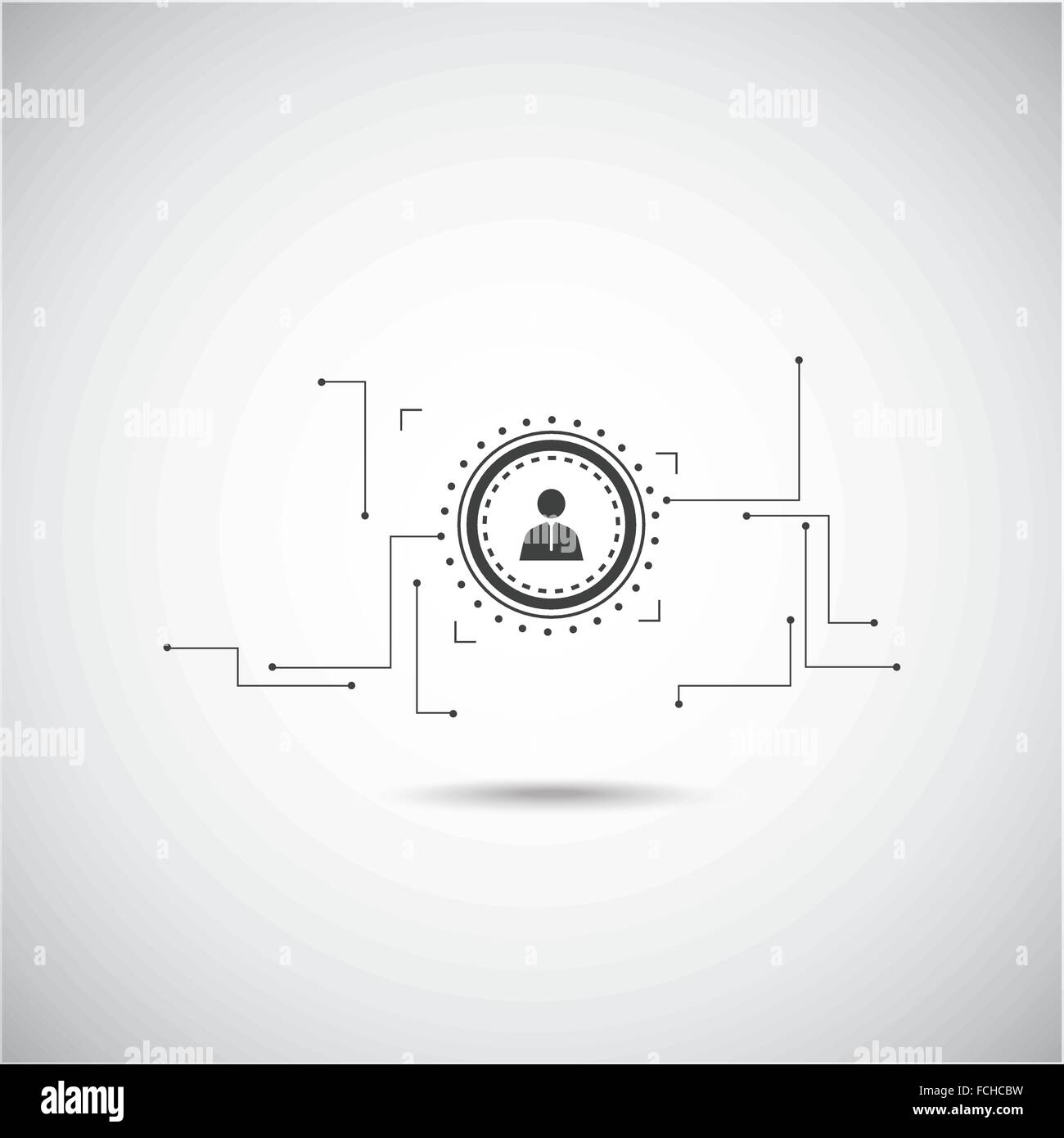 Human model connection Stock Vector Image & Art - Alamy