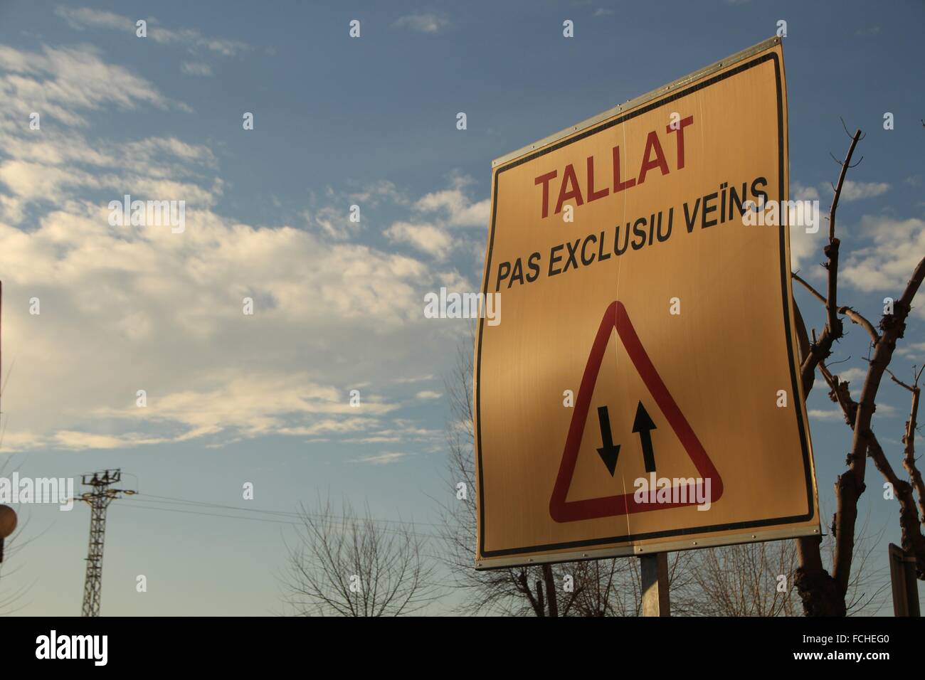 Provisional sign hi-res stock photography and images - Alamy