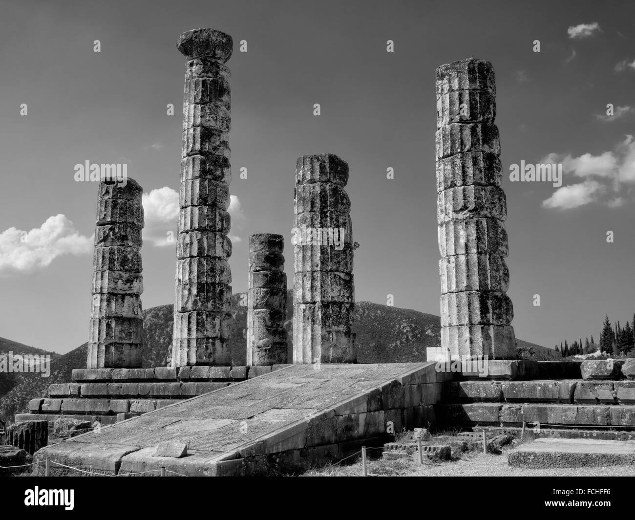 Delphi oracle Black and White Stock Photos & Images - Alamy