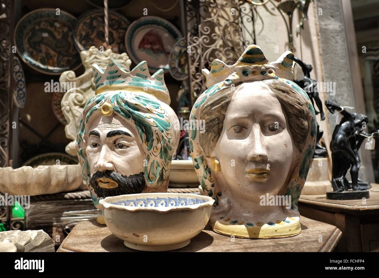 Ceramic heads hi-res stock photography and images - Alamy