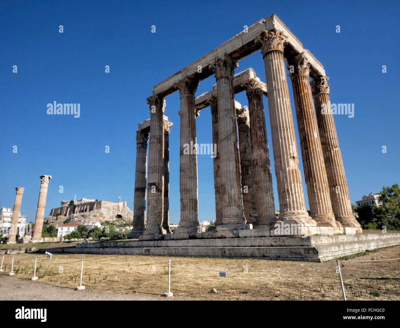 Temple of Zeus Stock Photo - Alamy