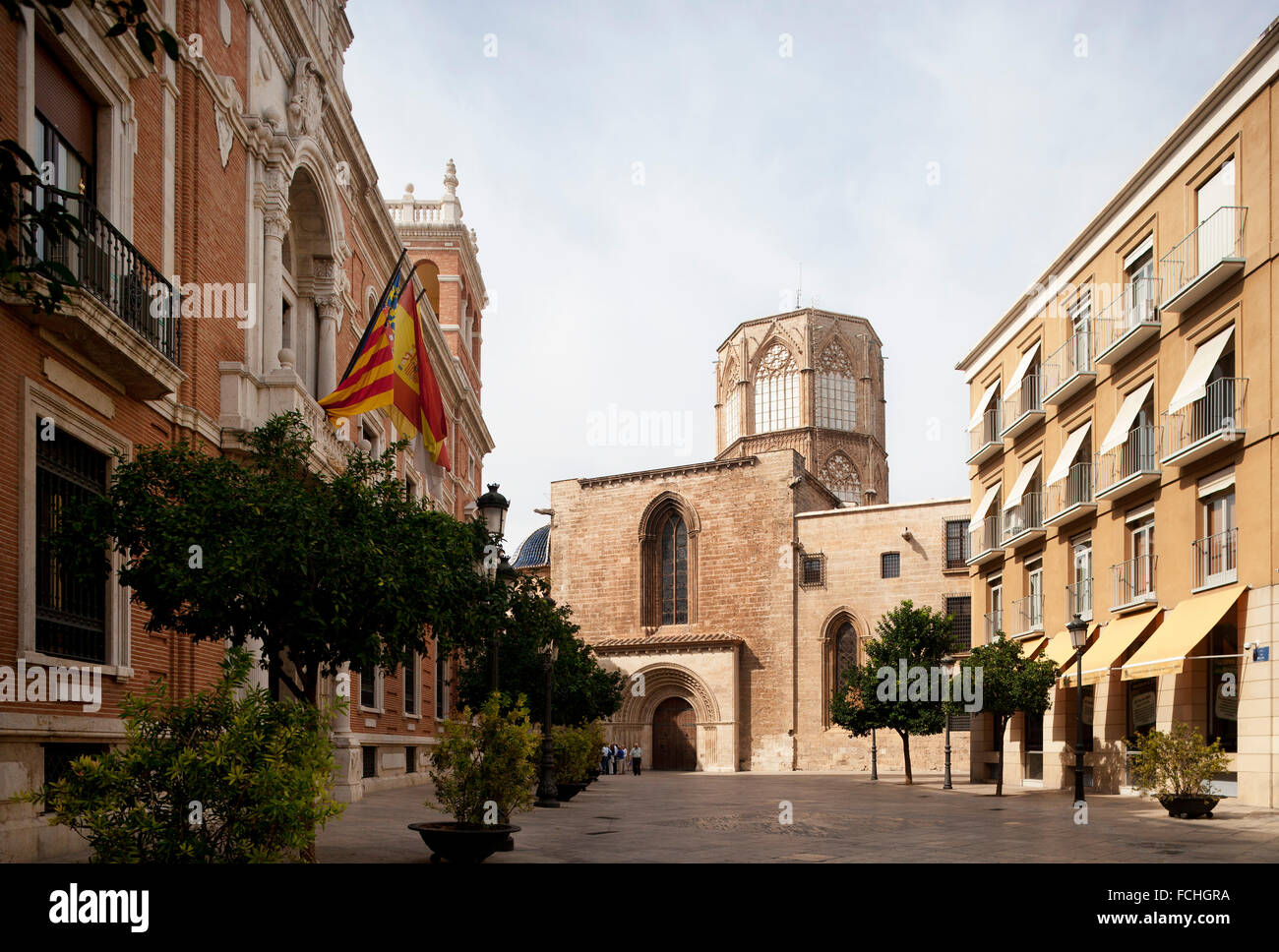 City of valencia flag hi-res stock photography and images - Alamy