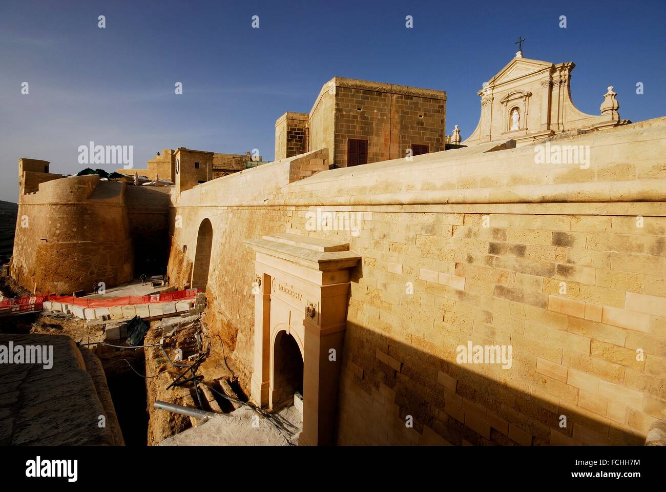 Walls rabat victoria fortress gozo hi-res stock photography and images ...