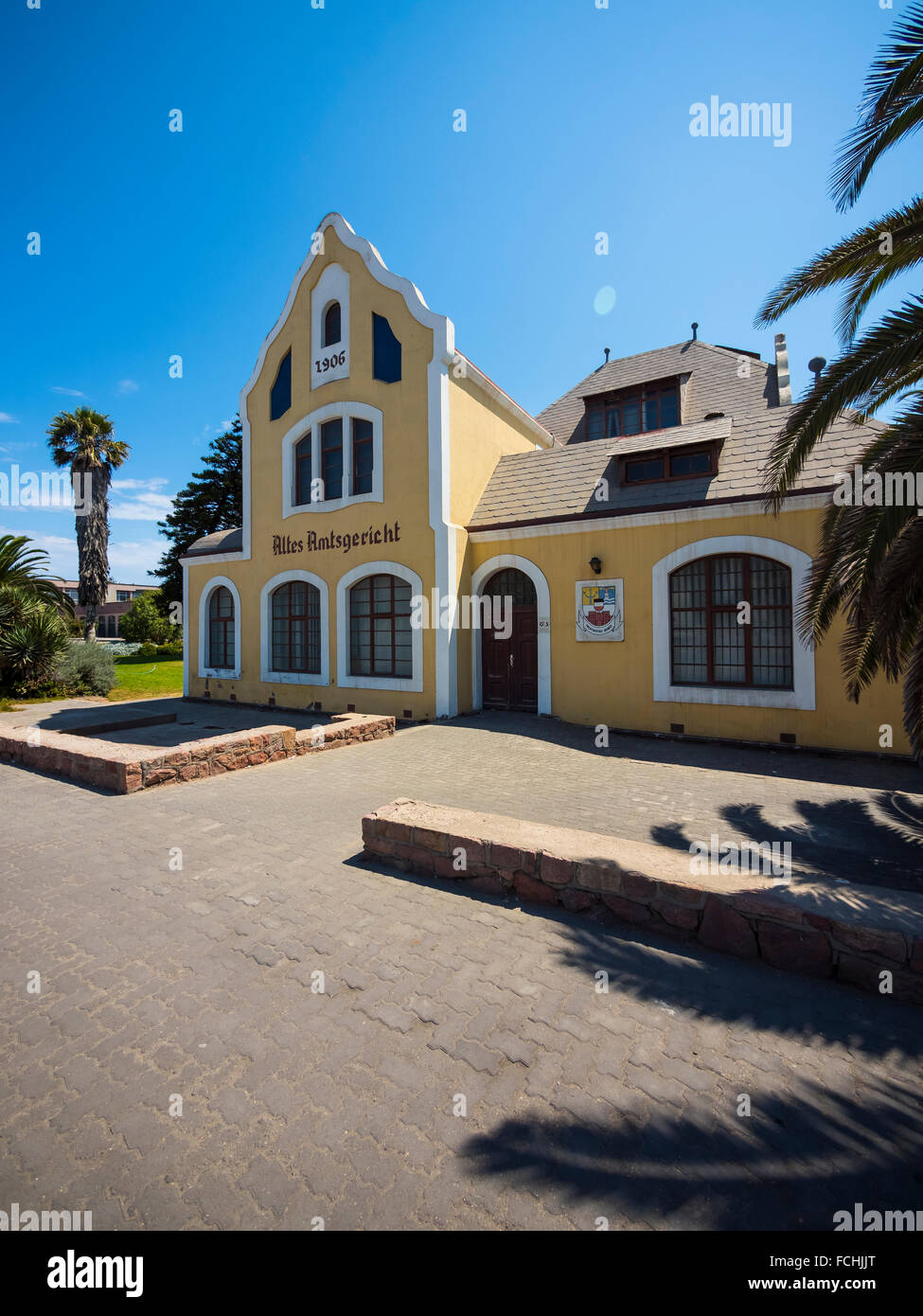 Namibia, Swakopmund, district court, colonial style Stock Photo - Alamy