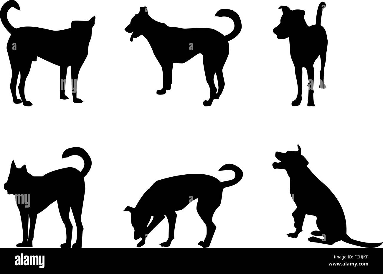 Labrador puppy on white Stock Vector Images - Alamy