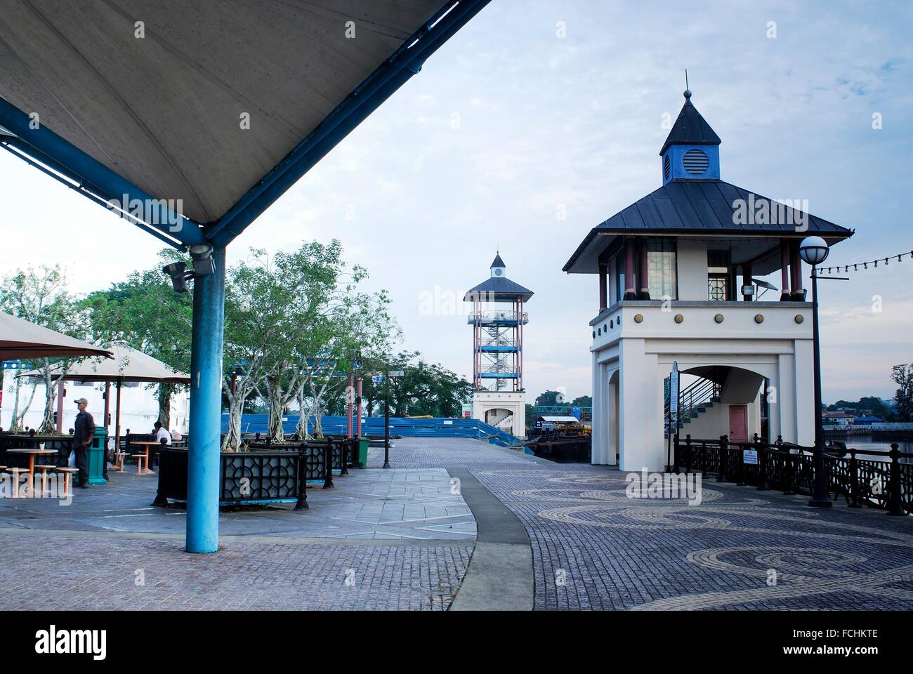 Kuching waterfront bazaar hi-res stock photography and images - Alamy