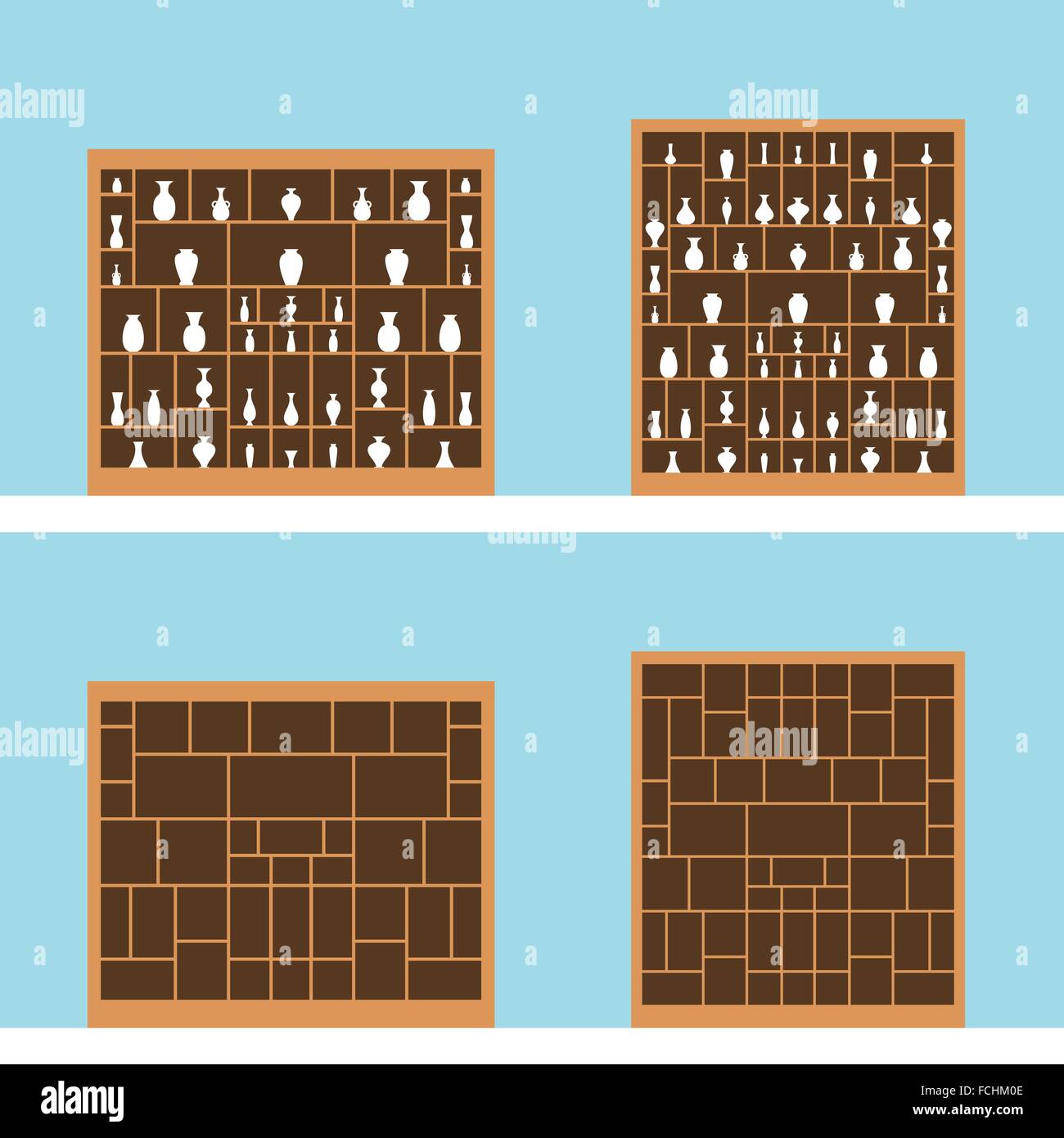 Big storage room in Stock Vector Images - Alamy