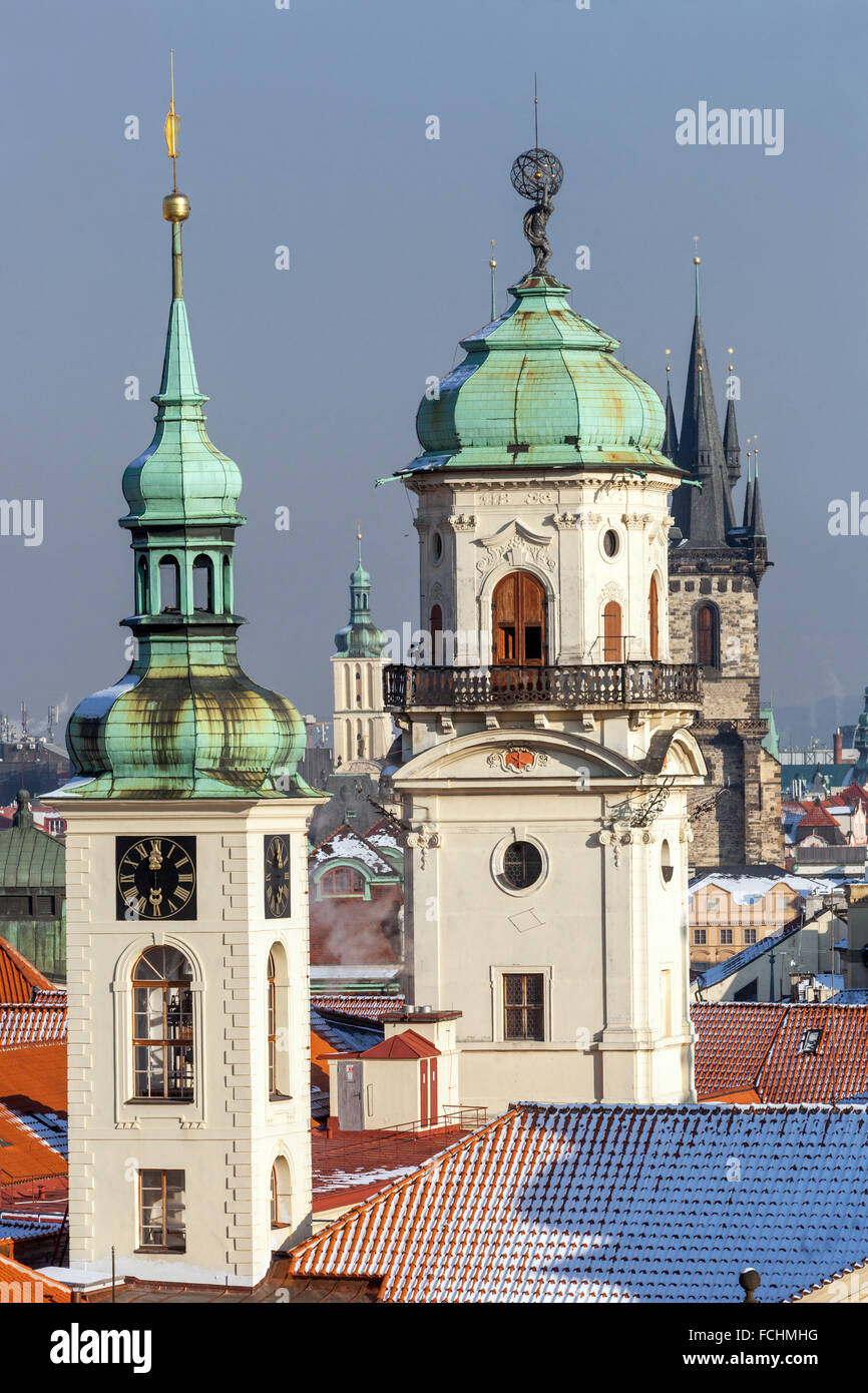 Clementinum Prague, Czech Republic Prague Old Town towers Prague towers ...