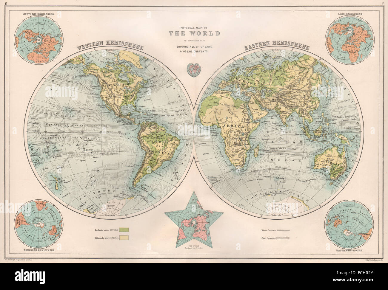 Eastern hemisphere map hi-res stock photography and images - Alamy