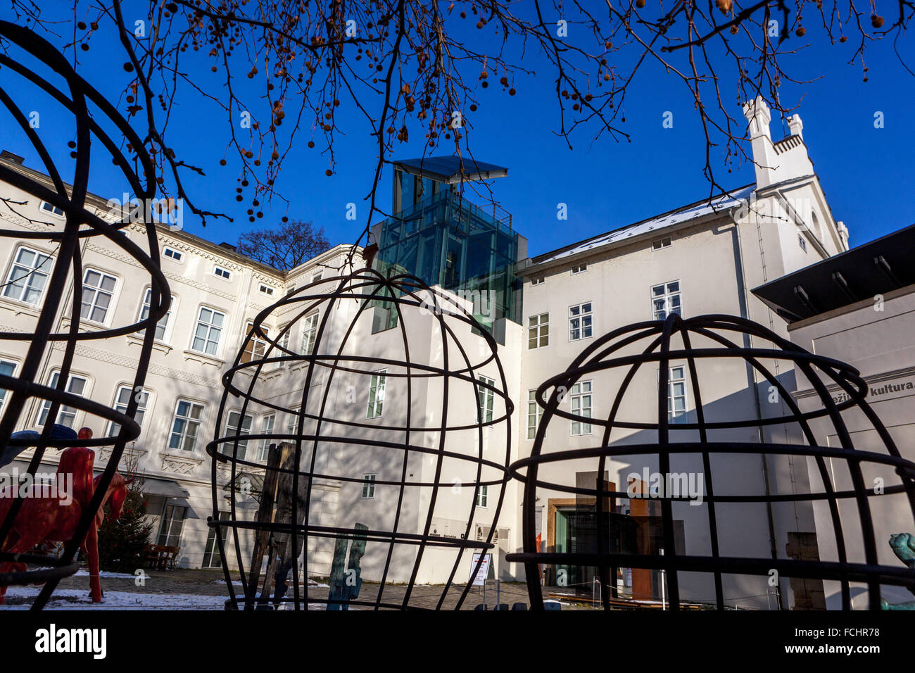 Prague Kampa Museum of Modern Art on Kampa Island, Prague, Czech ...