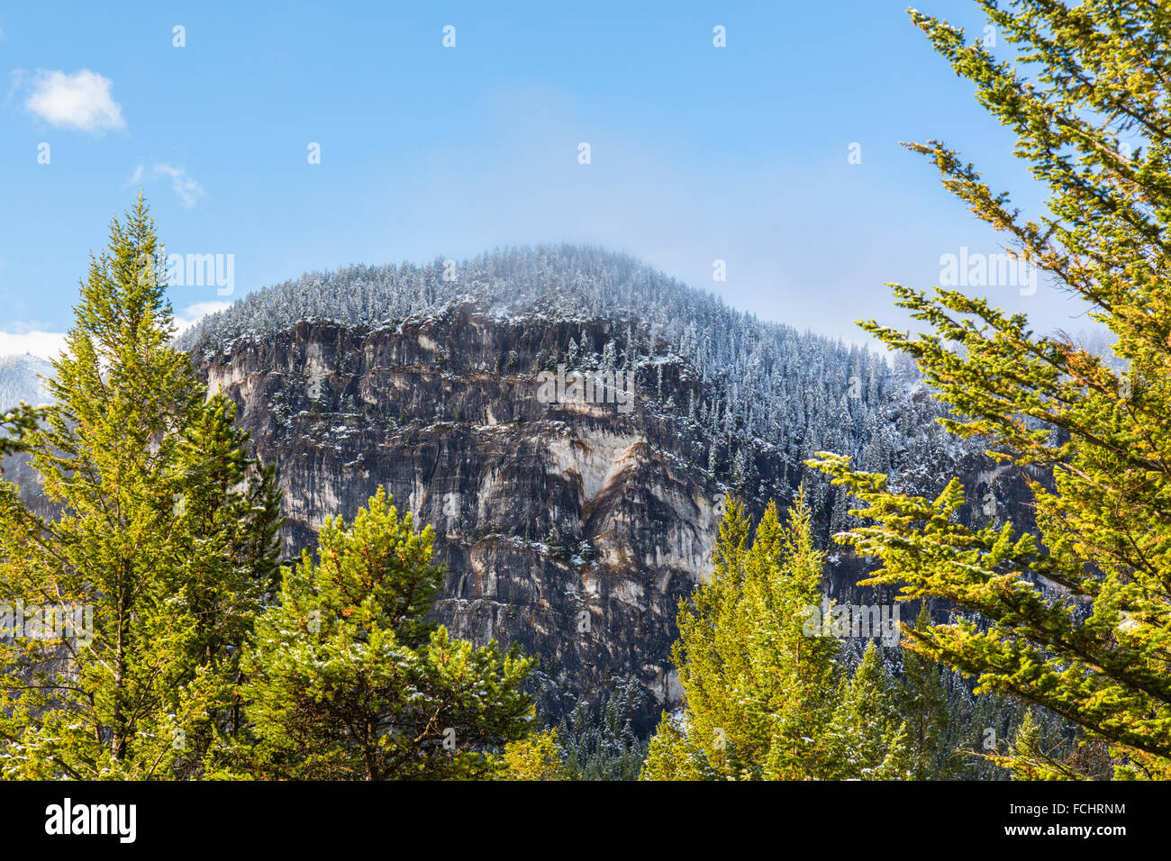 Hoodoos Viewpoint, Banff Nationalpark, Alberta, Canada Stock Photo - Alamy