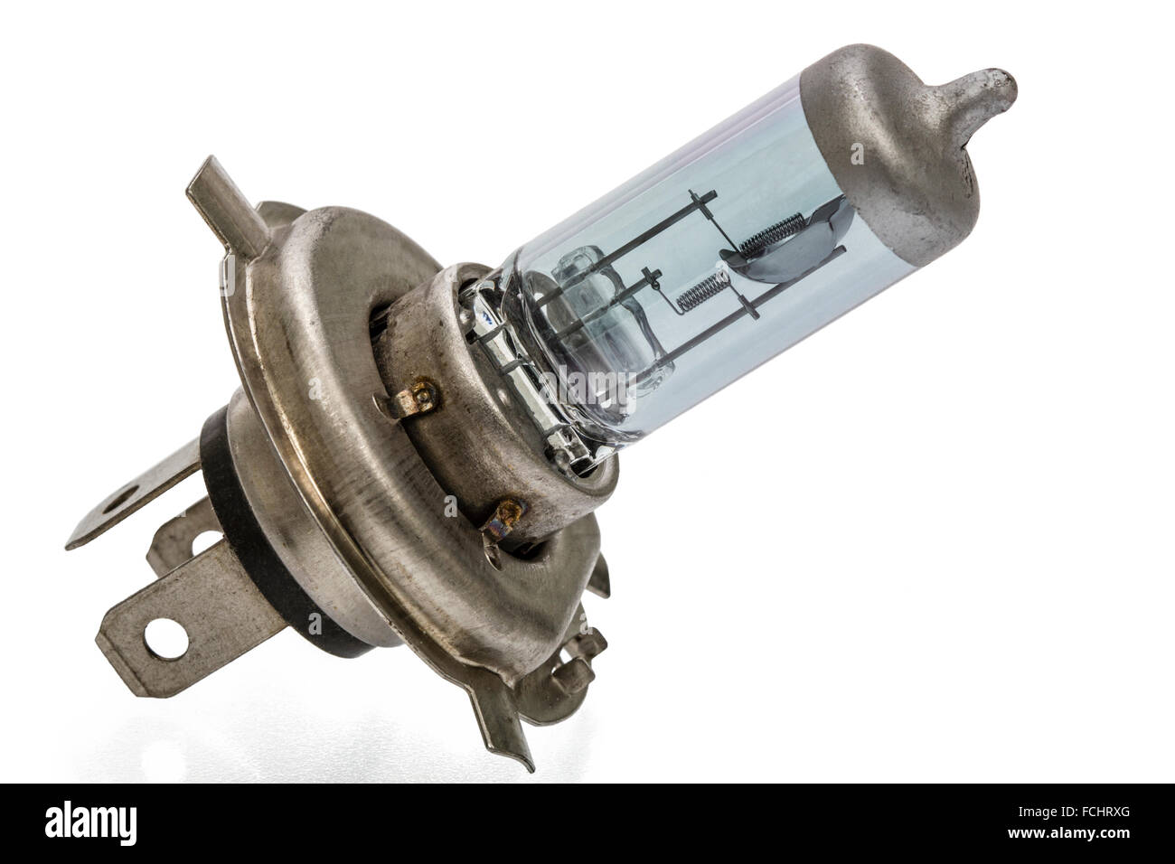 Incandescent lamp of car, isolated on white background Stock Photo - Alamy