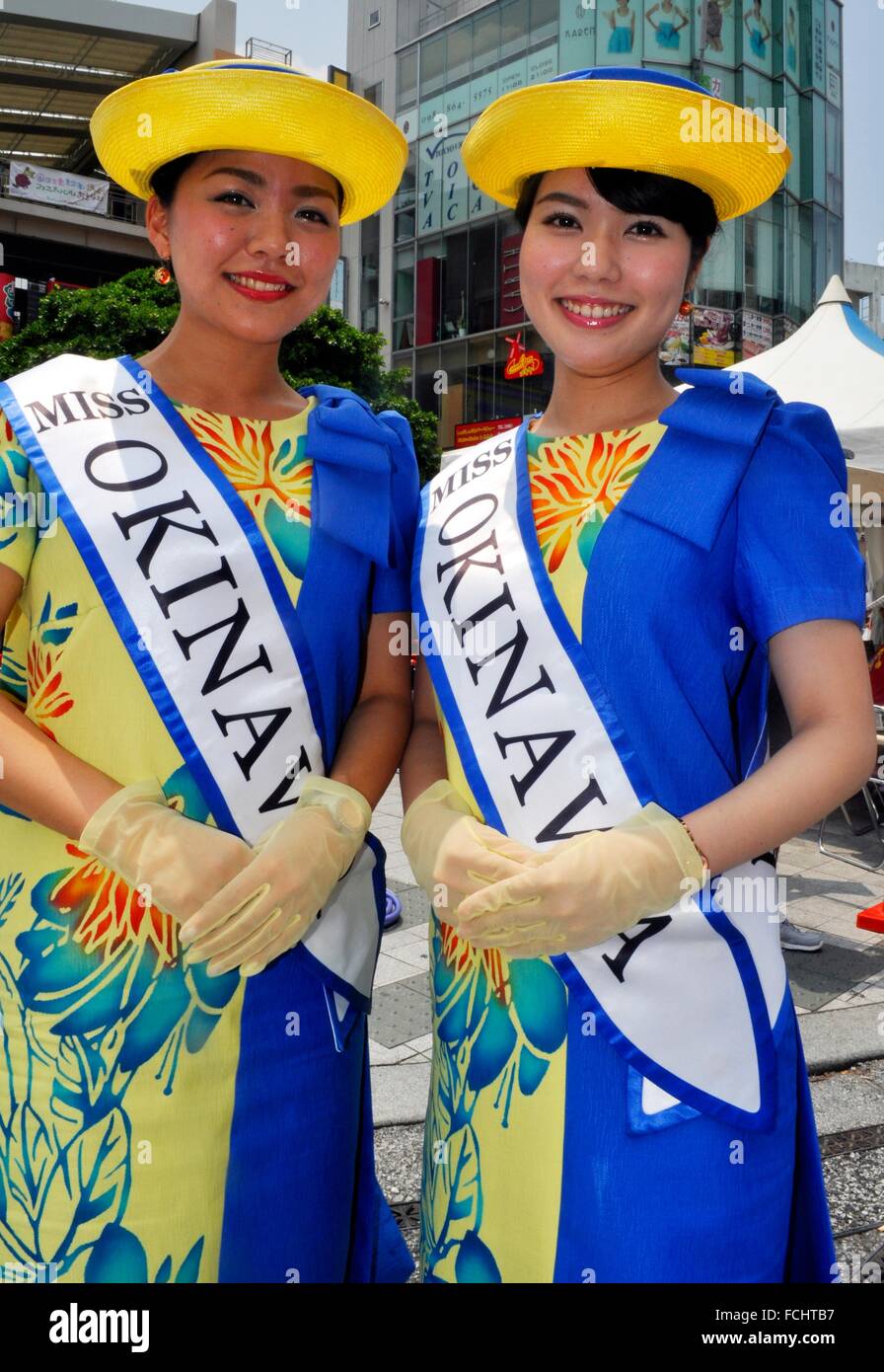 Naha, Okinawa, Japan: Misses Okinawa Stock Photo - Alamy