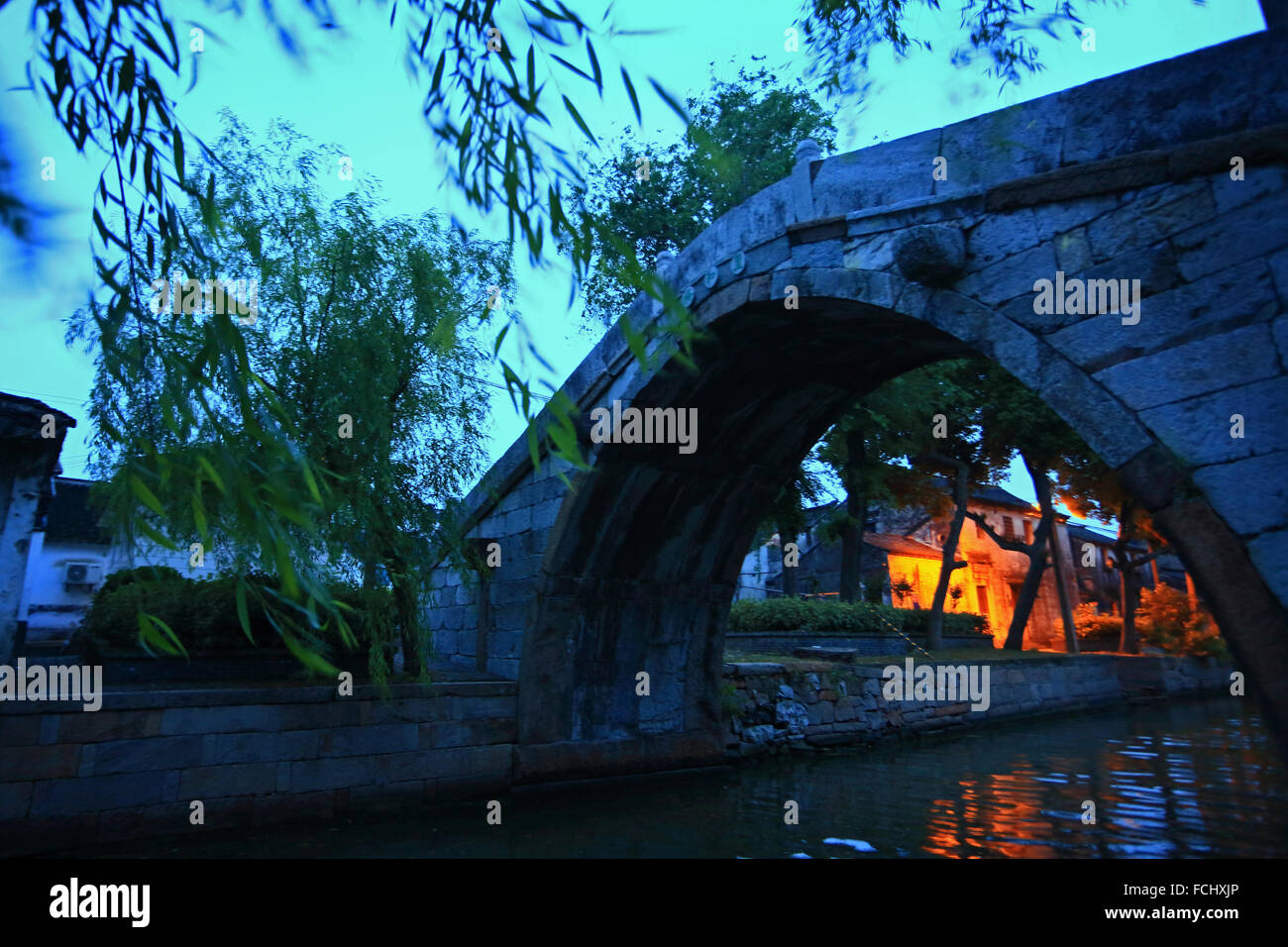 Jiangsu Stone Bridge Stock Photo - Alamy