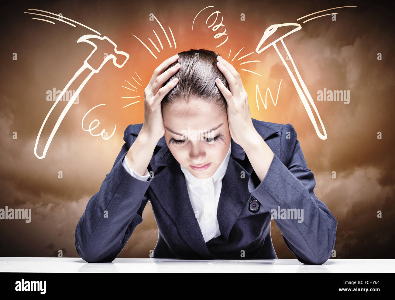 Doubt troubled hi-res stock photography and images - Alamy