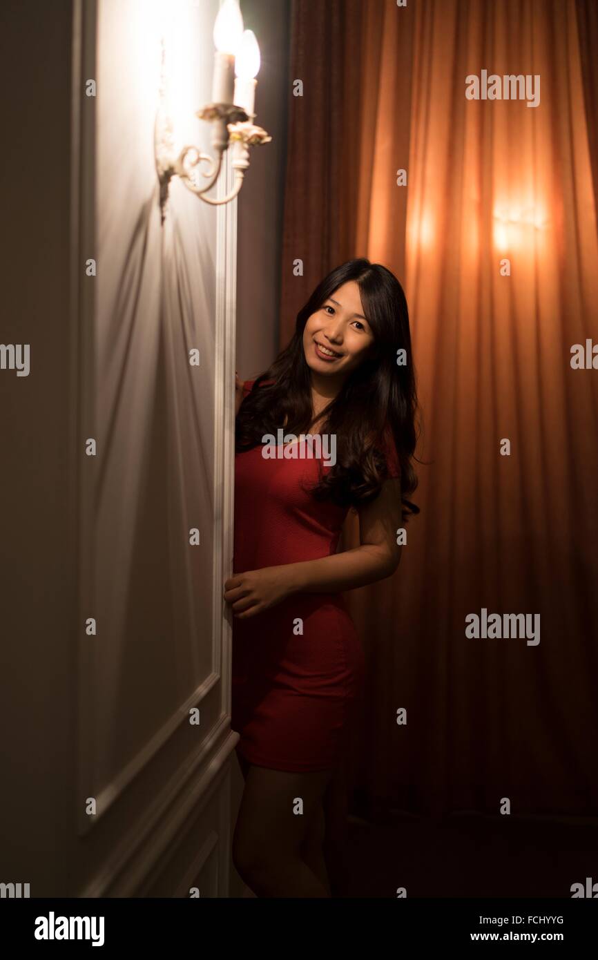 Portrait of a chinese lady Stock Photo - Alamy