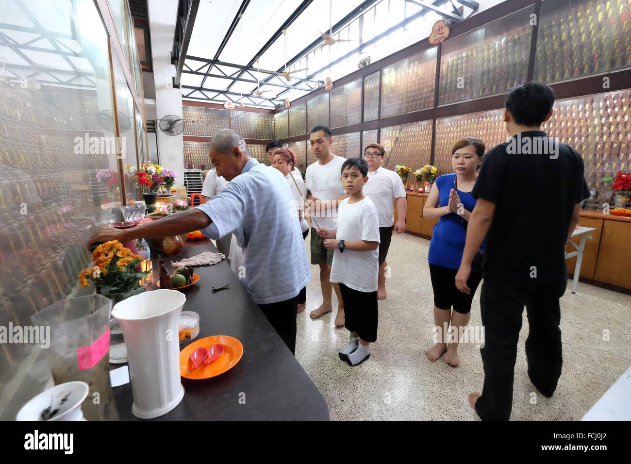 Bringing the soul of a loved one to a resting place in the buddhist ...