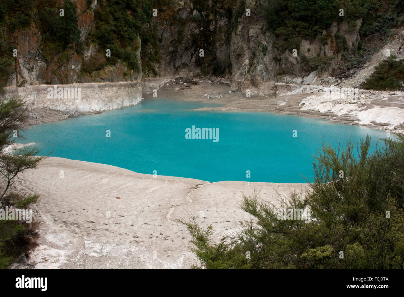 The Inferno Crater Lake is the largest geyser in the world. As it plays ...