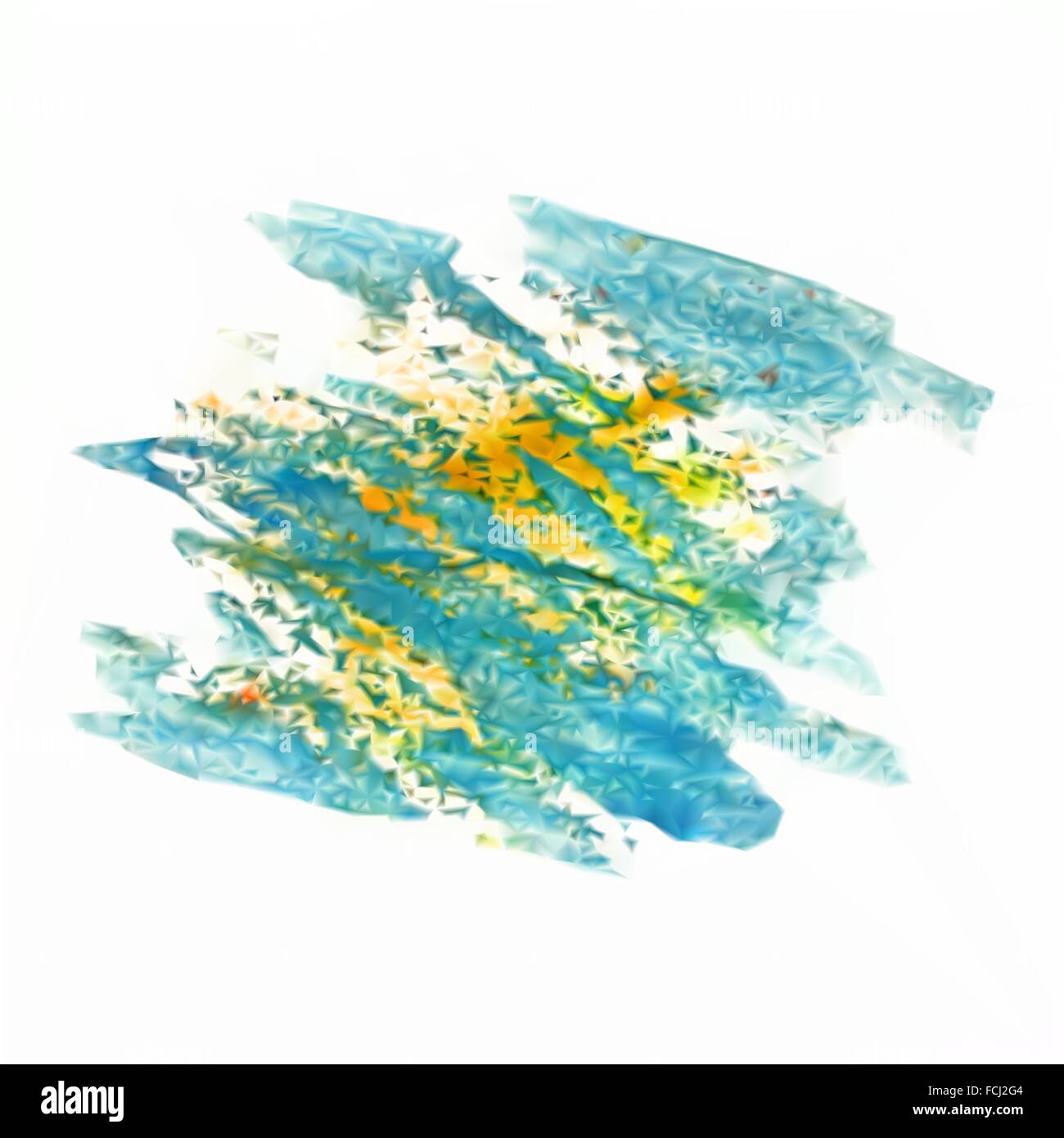 Blue ink stain isolated Stock Vector Images - Alamy