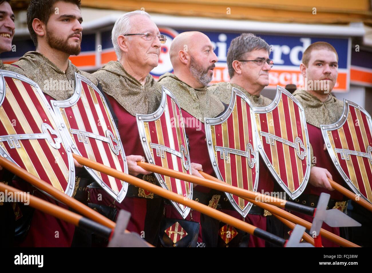 Moors And Christians Festival Valencia High Resolution Stock ...