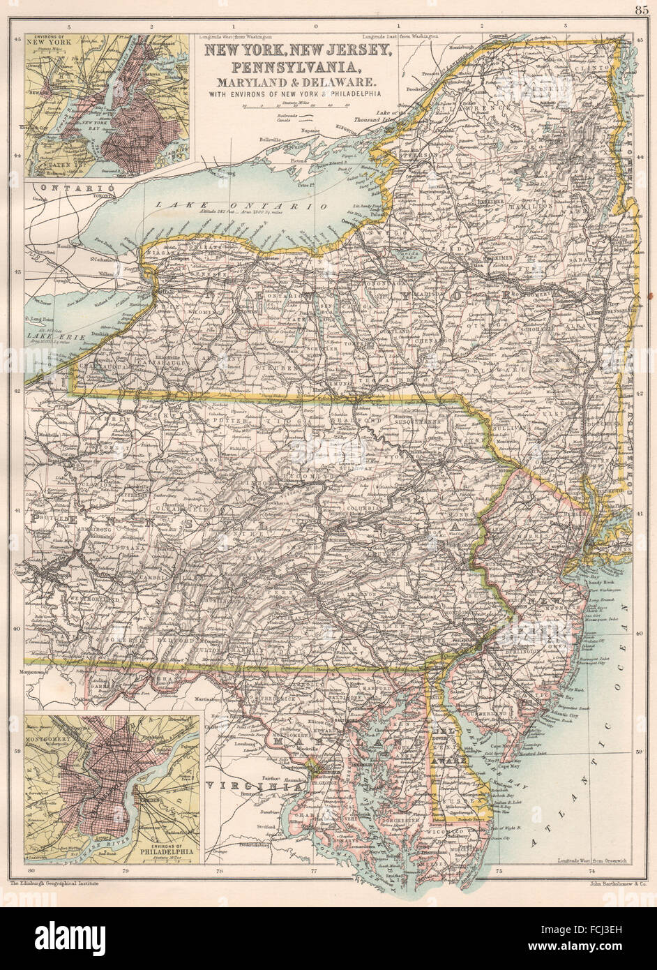 MID ATLANTIC STATES: NY NJ Pennsylvania, MD Delaware. NYC Philadelphia ...