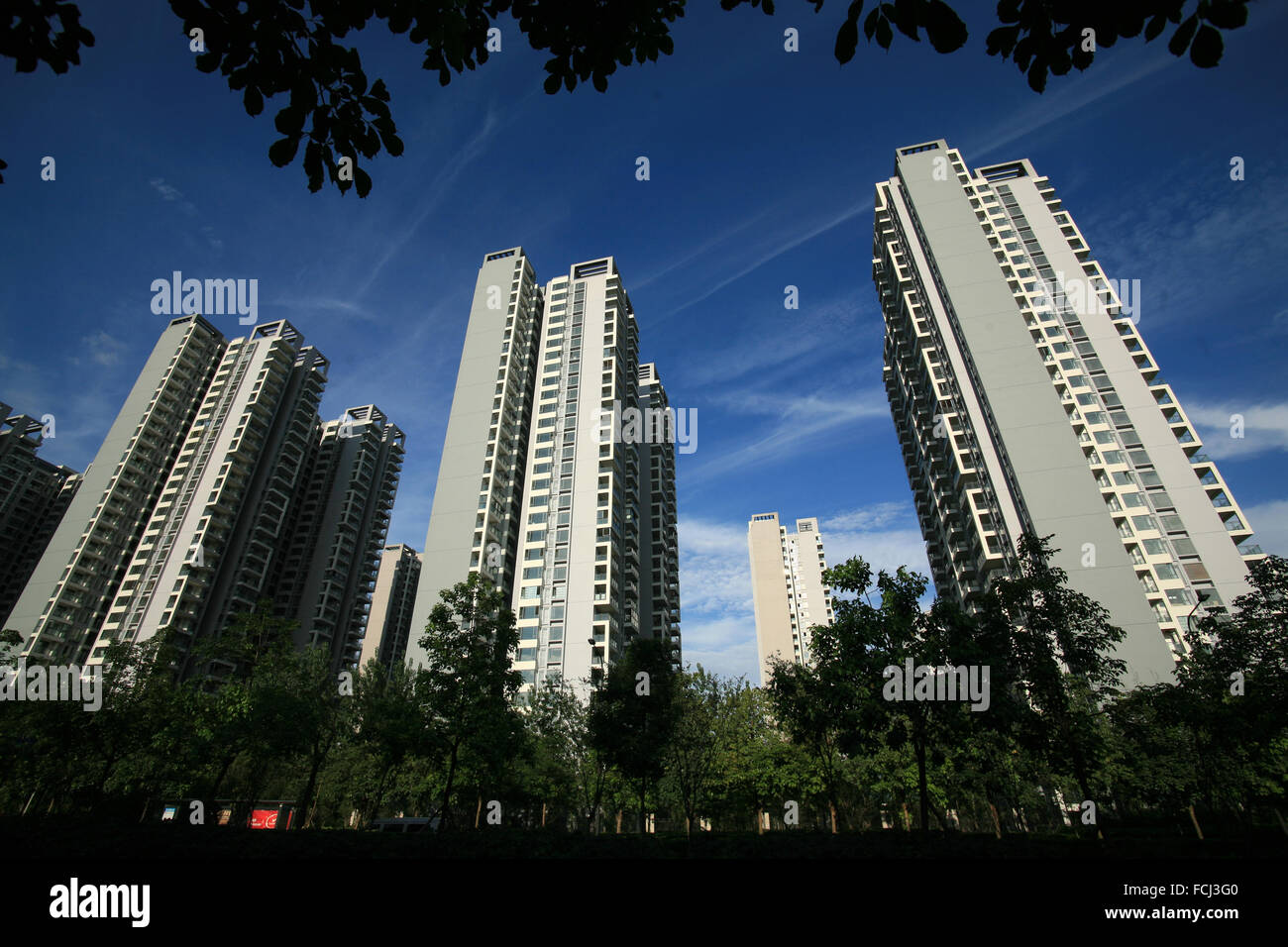 Sichuan Chengdu Building Stock Photo - Alamy