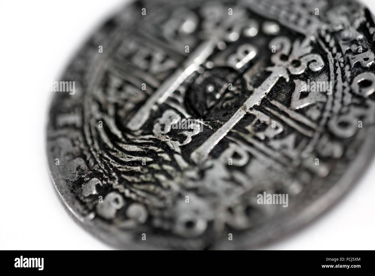 Silver Reales Coins High Resolution Stock Photography and Images - Alamy