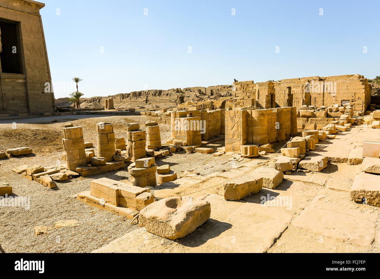 Temple of hathor dandarah hi-res stock photography and images - Alamy