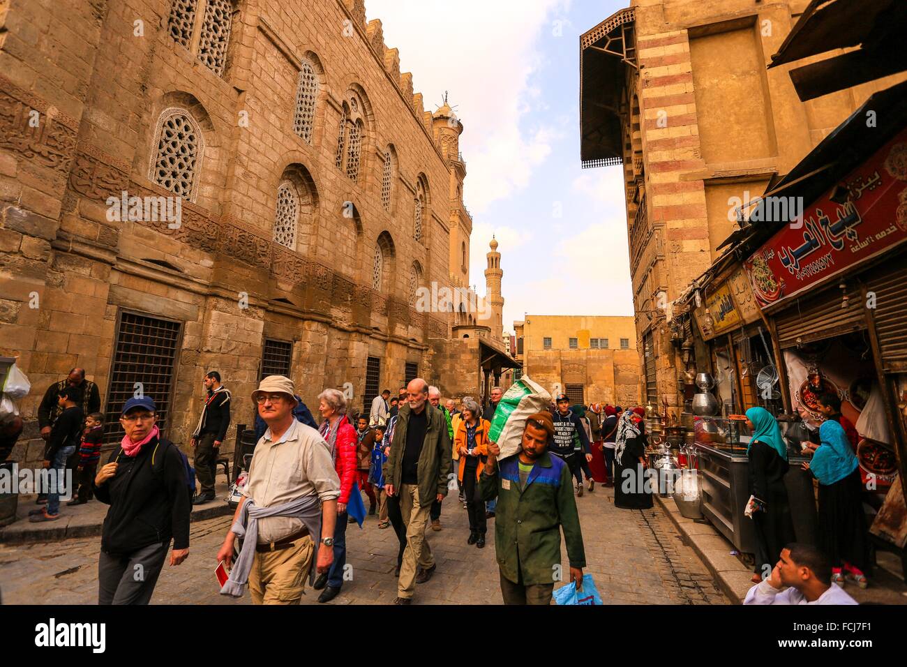 Al Muizz Street Old Cairo Egypt High Resolution Stock Photography and ...