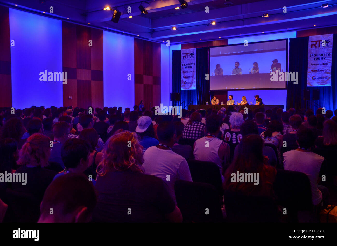 Sydney, Australia - 23rd January 2016: Day 1 of the RTX Australia ...