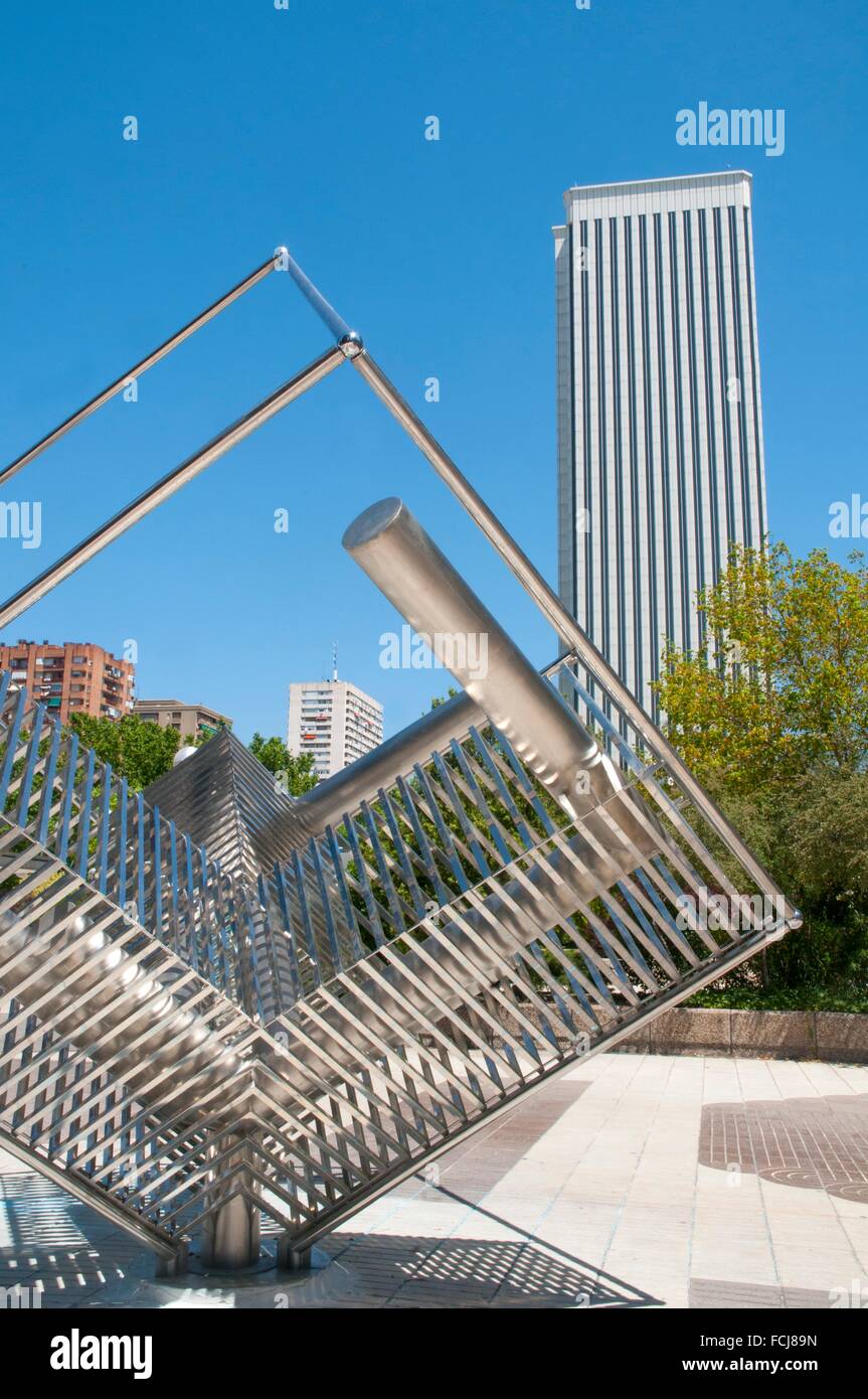 Torre picasso azca hi-res stock photography and images - Alamy