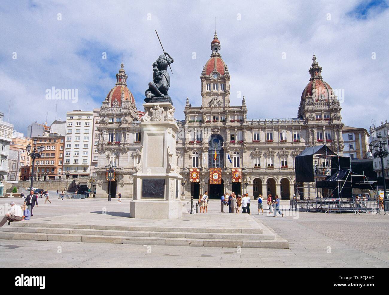 Maria pita monument hi-res stock photography and images - Alamy