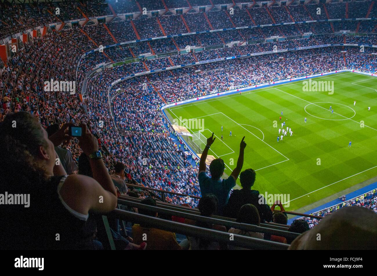Santiago bernabeu stadium aerial hi-res stock photography and images ...